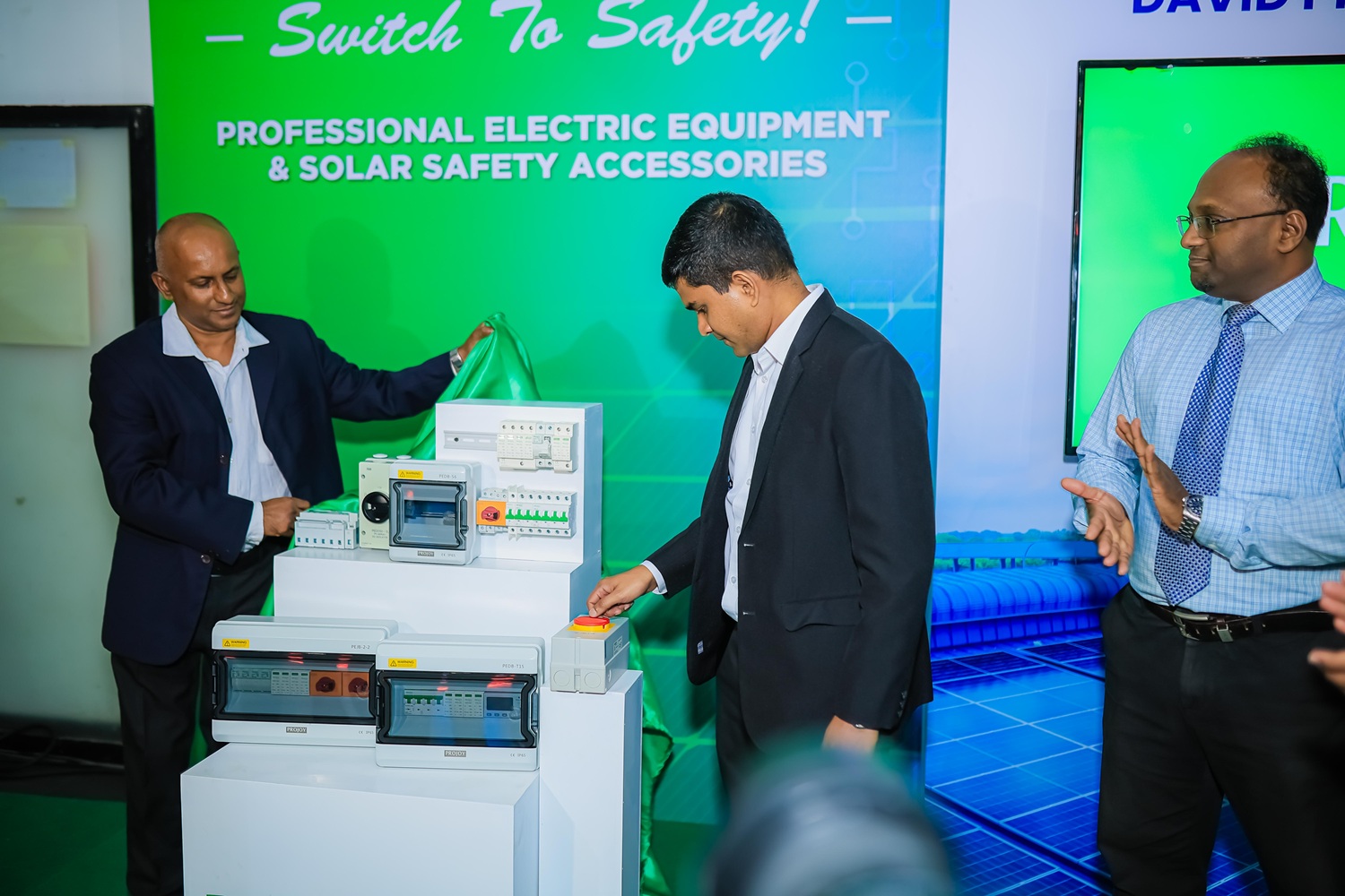 David Pieris Renewable Energy launches PROJOY electrical solutions and ...